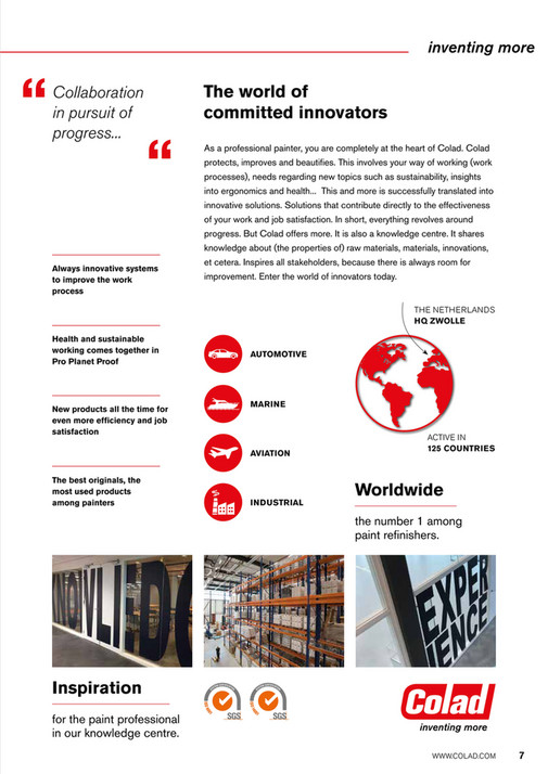 Colad Catalogue | English | Innovative non-paint disposables and ...