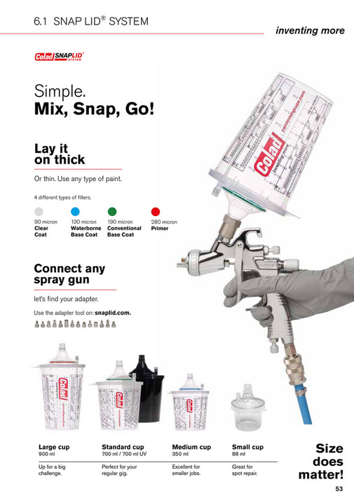 Colad Catalogue | English | Innovative non-paint disposables and ...