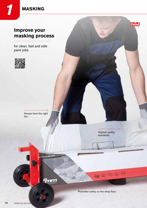 Colad Catalogue | English | Innovative non-paint disposables and ...