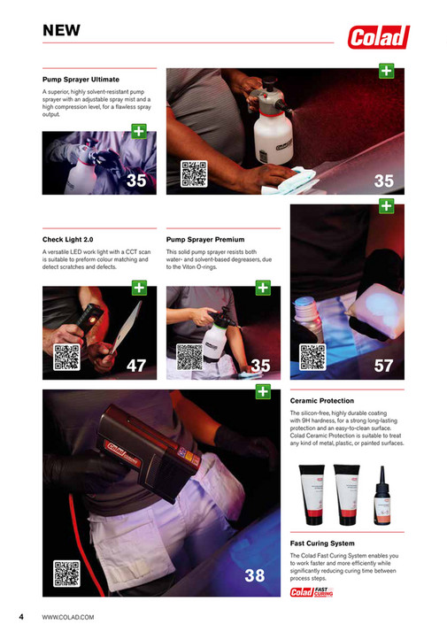 Colad Catalogue | English | Innovative non-paint disposables and ...